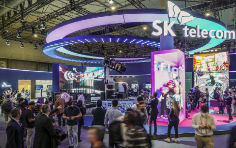 MWC22 관람객 3명 가운데 1명 SKT 전시관 방문… ‘4D 메타버스’ 주목