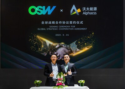 AlphaESS and OSW Announced Global Partnership for Expanded Product ...
