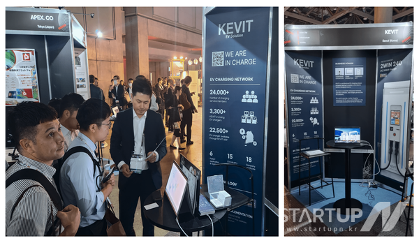 KEVIT, ‘스시테크 도쿄 2024’서 스마트 충전 솔루션 선보여